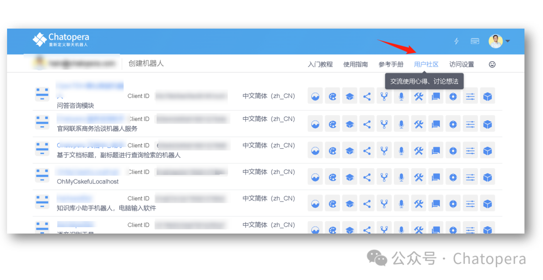 Chatopera 用户社区上线了，聊天机器人开发者来相聚 – 春松客服